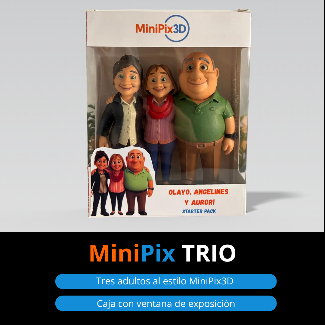 MiniPix3D – Figuras 3D personalizadas para ti